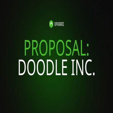 Doodle Inc. proposal template outlet(1.) | PPTX