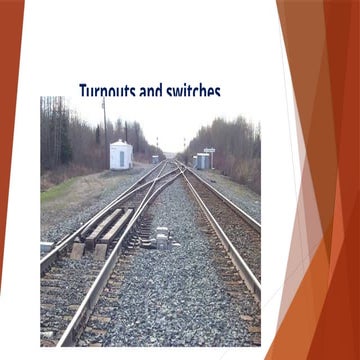 11.track junctions and layouts | PPTX