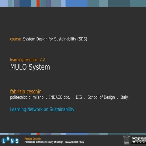 7.3 mulo system ceschin | PPT