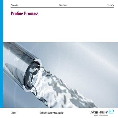 7-3-2024 Promass.pdfCon su transmisor compacto, Promass F 300 ofrece ...