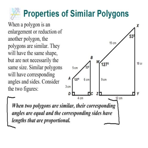 7.3 similar polygons | PDF