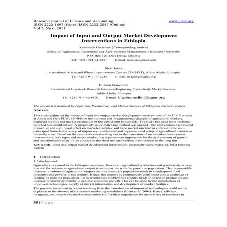 Effect of Remittance on Farmer’s Livelihood: A Case of Sundarbazar ...