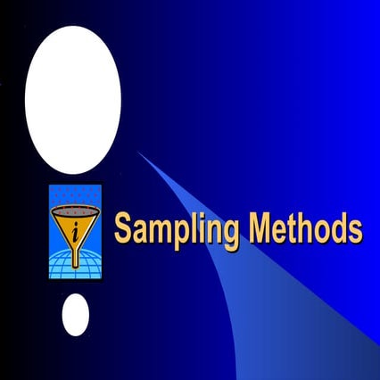 Sampling methods | PPT | Science