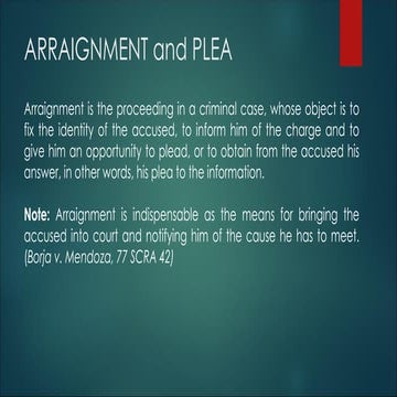 Rule 118 pre trial conference | PPTX