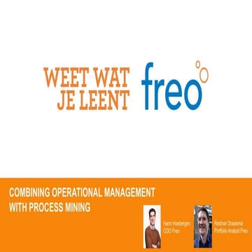 Combining Operational Management with Process Mining | PDF