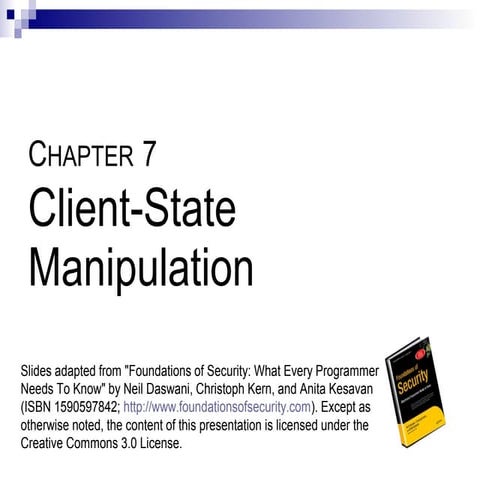7 Client State Manipulation Ppt
