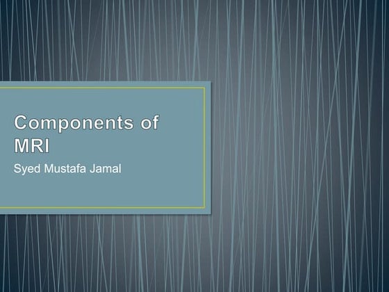 Mri system block diagram | PPT