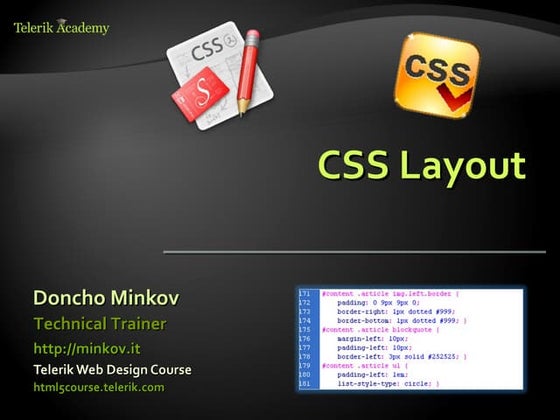 Fundamentals Of Browser Rendering Css Overview Pt 2 Ppt 5977