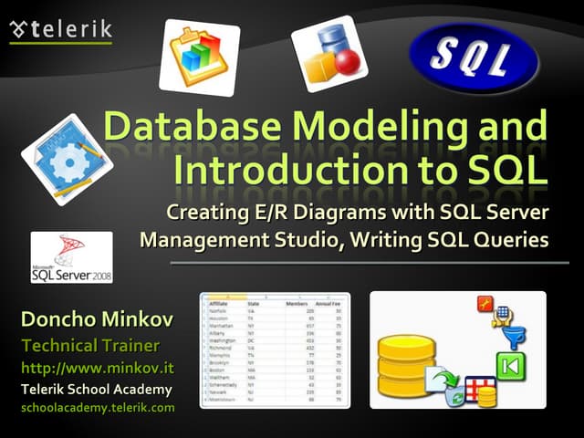 Databases, Sql And Ms Sql Server | Ppt