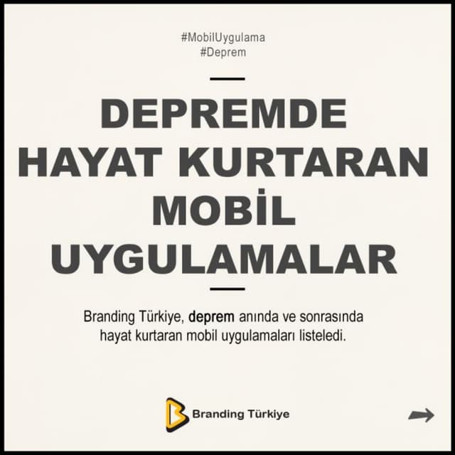 Depremde Hayat Kurtaran Mobil Uygulamalar | PDF