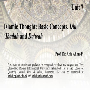 7-Din ‘Ibadah and Da'wah.pptx