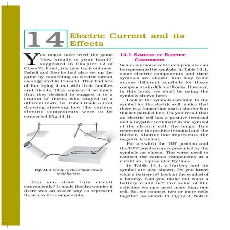 7 electrical current and its effects | PDF