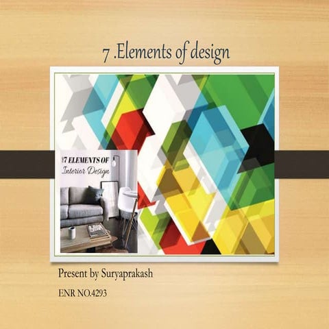 Elements of design | PPTX
