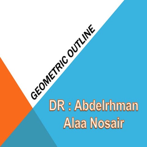 Geometric outline of teeth | PPTX