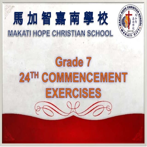 7 grade7 graduates final copy | PPT