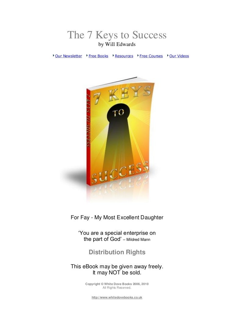 7 Keys to Success - Free Personal Development Book