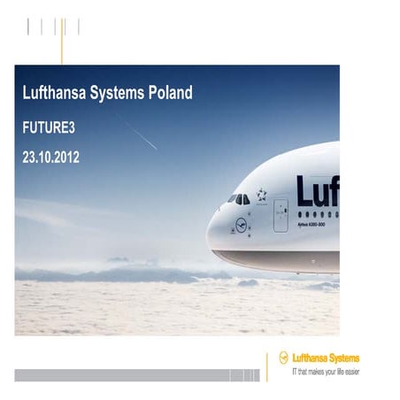 Prezentacja Lufthansa Systems Poland | PDF