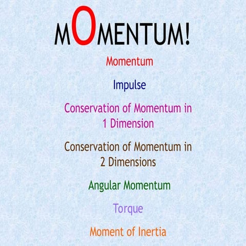 class 11 power point Presentation on Momentum and its effect 7-momentum.ppt