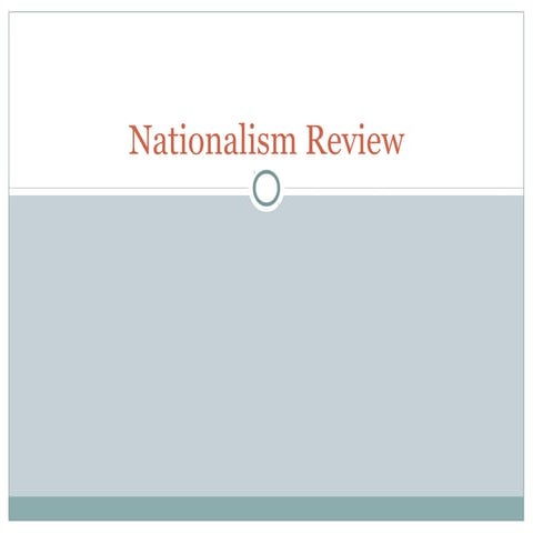 7 Nationalism | PPT