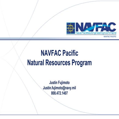 NAVFAC Pacific Natural Resources Program | PPT