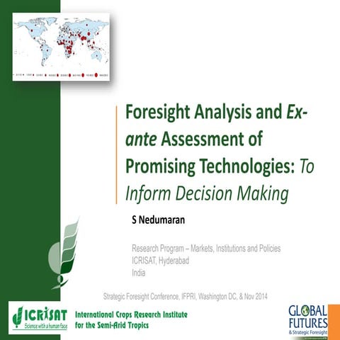 Foresight analysis and ex- ante assessment of promising technologies ...