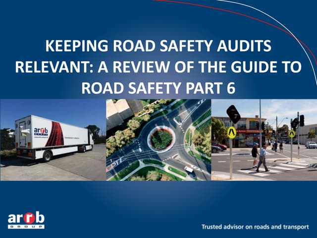 Road Safety Auditing | PPTX