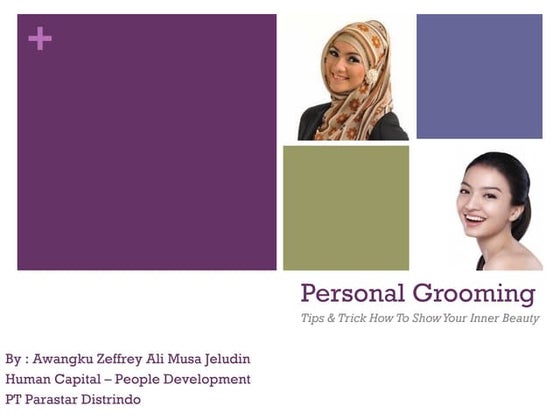 Grooming UNTUK FRONTLINERS DI FRONT OFFICE | PPTX