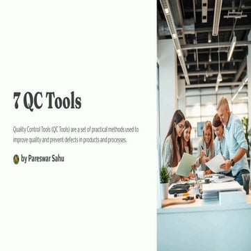 7 QC Tools training presentation | PDF
