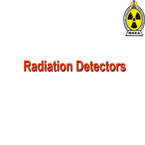 Radiation Detectors and their Applications.ppt