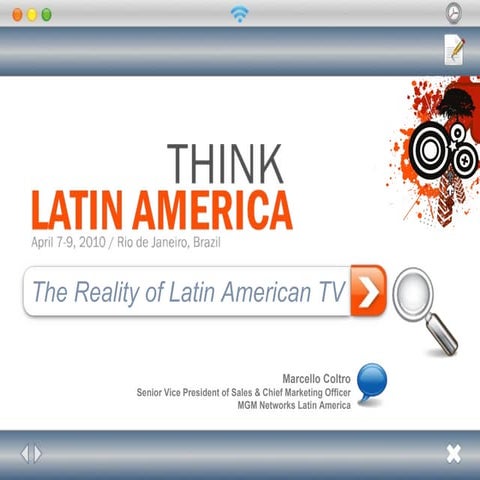 The Reality of Latin American TV, by Marcello Coltro | PPT