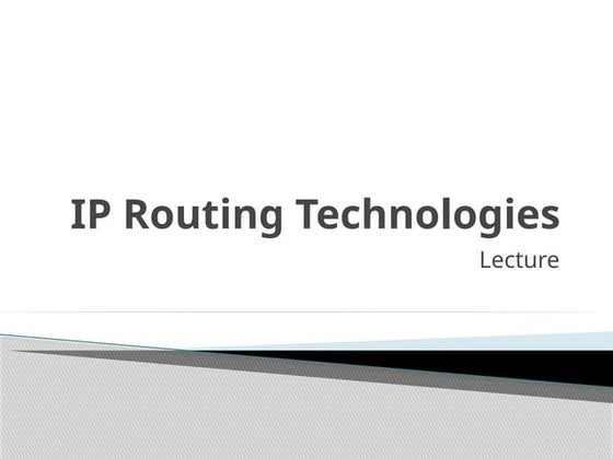 Ccna2mod6routing And Routing Protocolspptx 6788