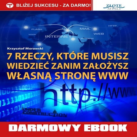 7 Rzeczy Ktore Musisz Wiedziec Zanim Zalozysz Wlasna Strone Www | PDF ...