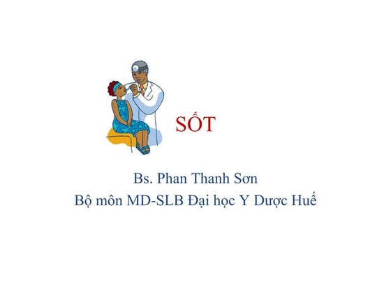 Đại cương Sốt | PPT