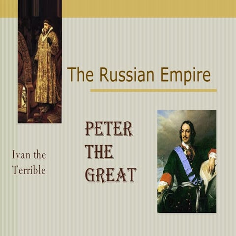 7. The Russian Empire | PPT