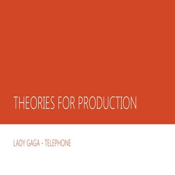 7. theories of production | PPT