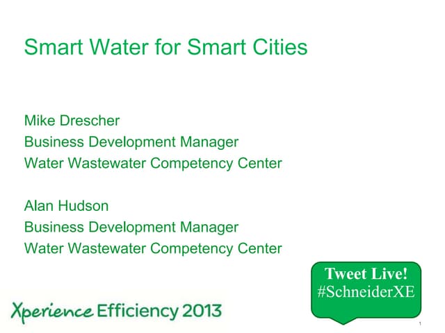 Smart water management system | PPTX