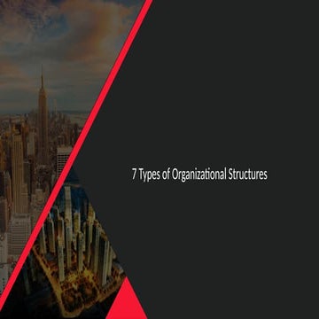 The Seven Types of Organizational Structure | PPT