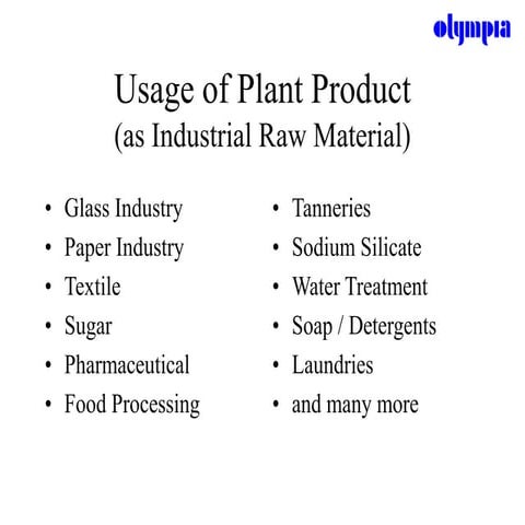 7- Usage of Plant Product.ppt
