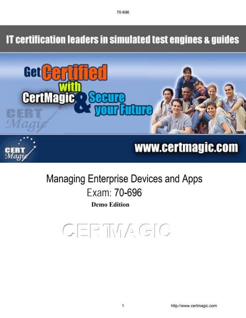Exam Microsoft 70-696 Managing Enterprise Devices and Apps Exam | PDF Exam Microsoft 70-696 Managing Enterprise Devices and Apps Exam | PDF