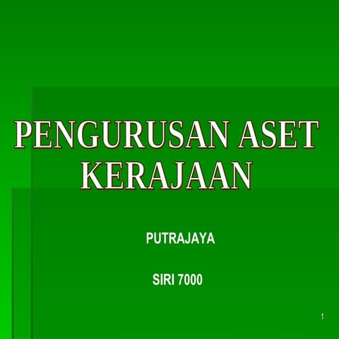 PENGURUSAN ASET & STOR | PPTX