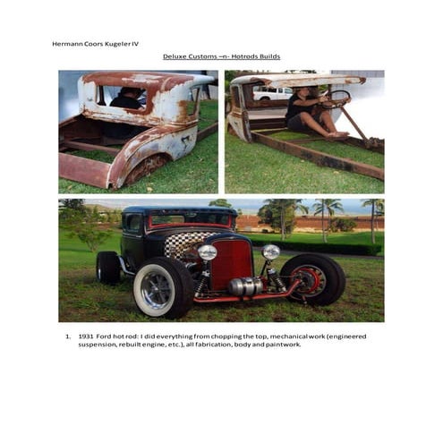 Automotive Work Photos | PDF