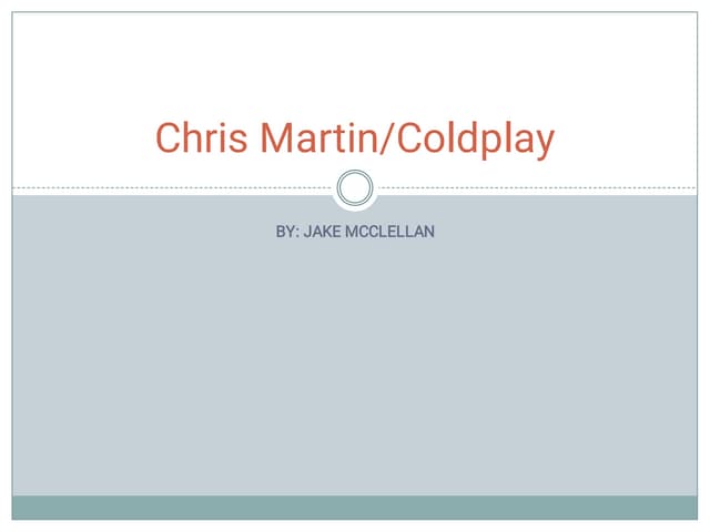 coldplay_powerpoint.pptx para todo publico | PPTX