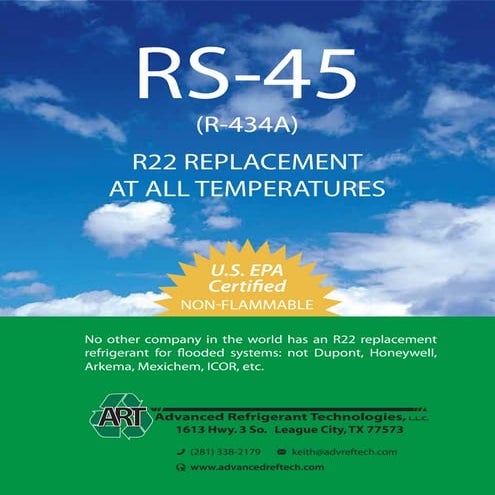 ART RS-45 Brochure | PDF