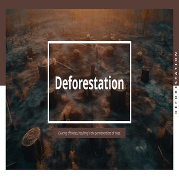 Deforestation Powerpoint Templates Free Download Pptx