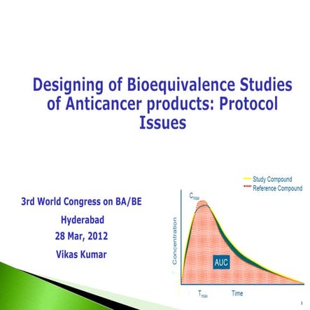 Track 9-1 Designing of bioequivalence studies of anticancer products ...