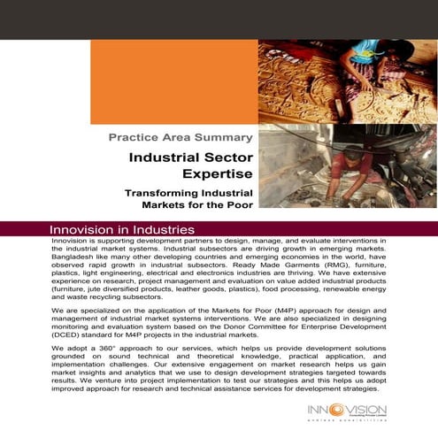 Practice Area Summary_Industrial Sector Expertise | PDF