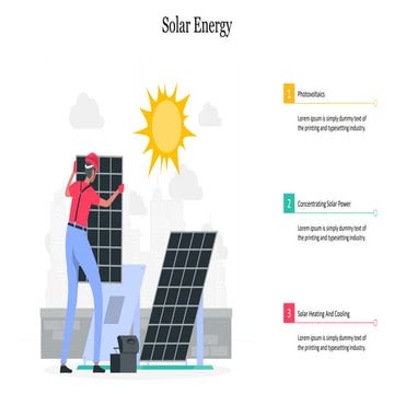 Solar Energy presentation for basic format | PPT