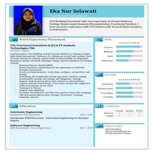 CV eka nur selawati | PDF