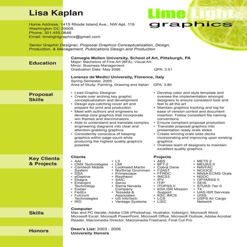 Lisa Kaplan Resume-15-03 | PDF
