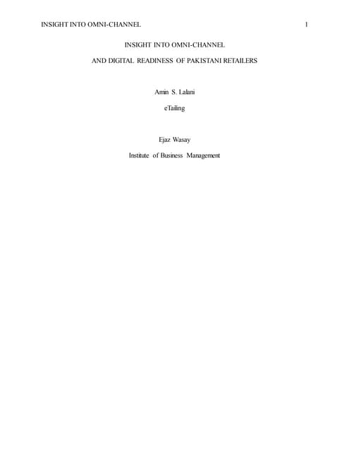 ABP PGDSCM | PDF